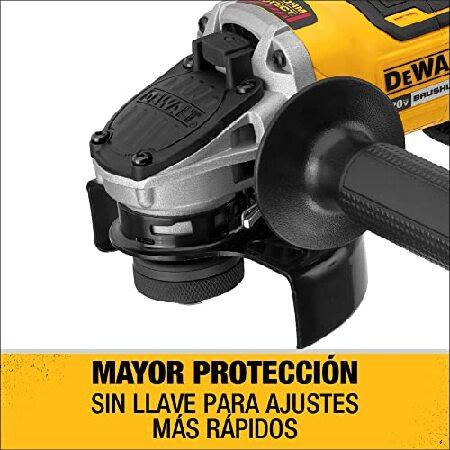 DEWALT 20V MAX* Angle Grinder Tool, Tool Only (DCG413B), Black, Yellow ...