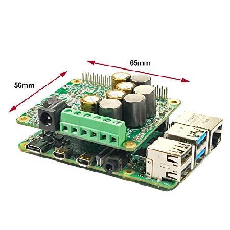 RPI HiFi AMP HAT TAS5713 Amplifier Audio Module 25W Class-D Power Sound ...