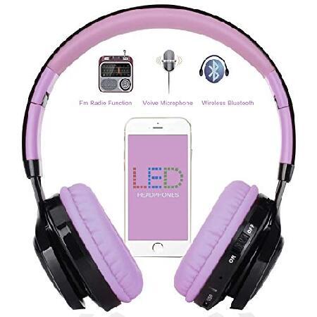 Riwbox Bluetoothヘッドセット AB005 ワイヤレスヘッドフォン 4.0 マイク付き 折りたたみ式ヘッドフォン TFカード ...