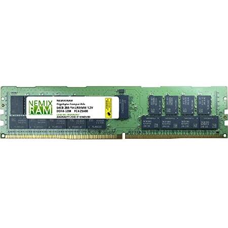 64GB DDR4-3200 PC4-25600 LRDIMM 4Rx4 Memory for Gigabyte MZ01-CE0 by ...