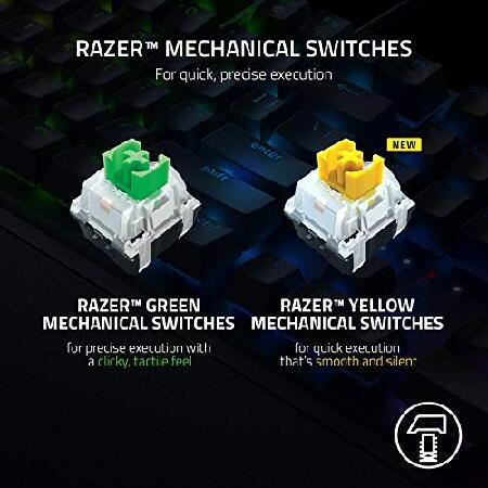 ブランド登録なし Razer BlackWidow V3 Mechanical Gaming Keyboard: Green Switches ...