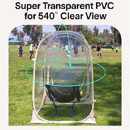 EighteenTek Sports Tent Weather Proof Pod Bubble Outdoor Instant Pop Up ...