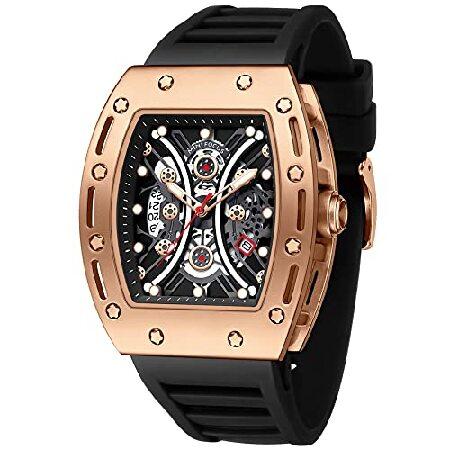 MF MINI FOCUS Watch for Men Wristwatch Fashion Hollow Big Dial Luminous ...