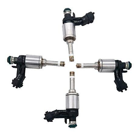 JESBEN 0261500147 CM5212 4個 燃料インジェクター 7穴交換用 ランドローバー レンジローバー Evoque 2012 ...