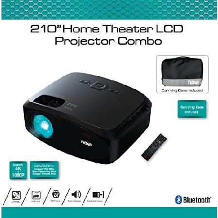 Naxa Electronics NVP-3003C 210″ Home Theater LCD Projector Combo with ...