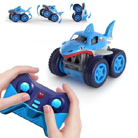 MaxTronic Mini Remote Control Car, 4WD 2.4Ghz Remote Control 360° Rotating Built-in Rechargable ...