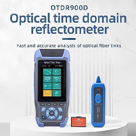Mini OTDR 9-in-1 Function 1310/1550nm Fiber Optic Reflectometer VFL OLS ...