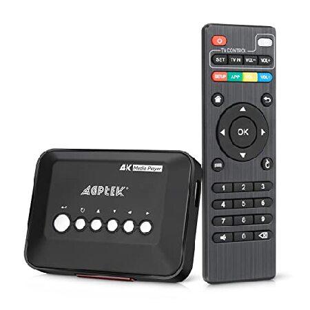 【並行輸入品】 4K@30hz HDMI TV Media Player with HDMI/AV Output, Digital MP4 ...