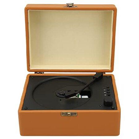 【並行輸入品】 Suitcase CD Player, Stereo 2.0 HiFi Sound Record Player with ...