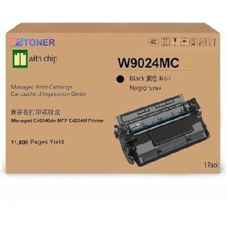 T2TONER 再生品 W9024MC ブラックトナーカートリッジ HP W9024MC用 トナーカートリッジ LJマネージドE40040dn ...