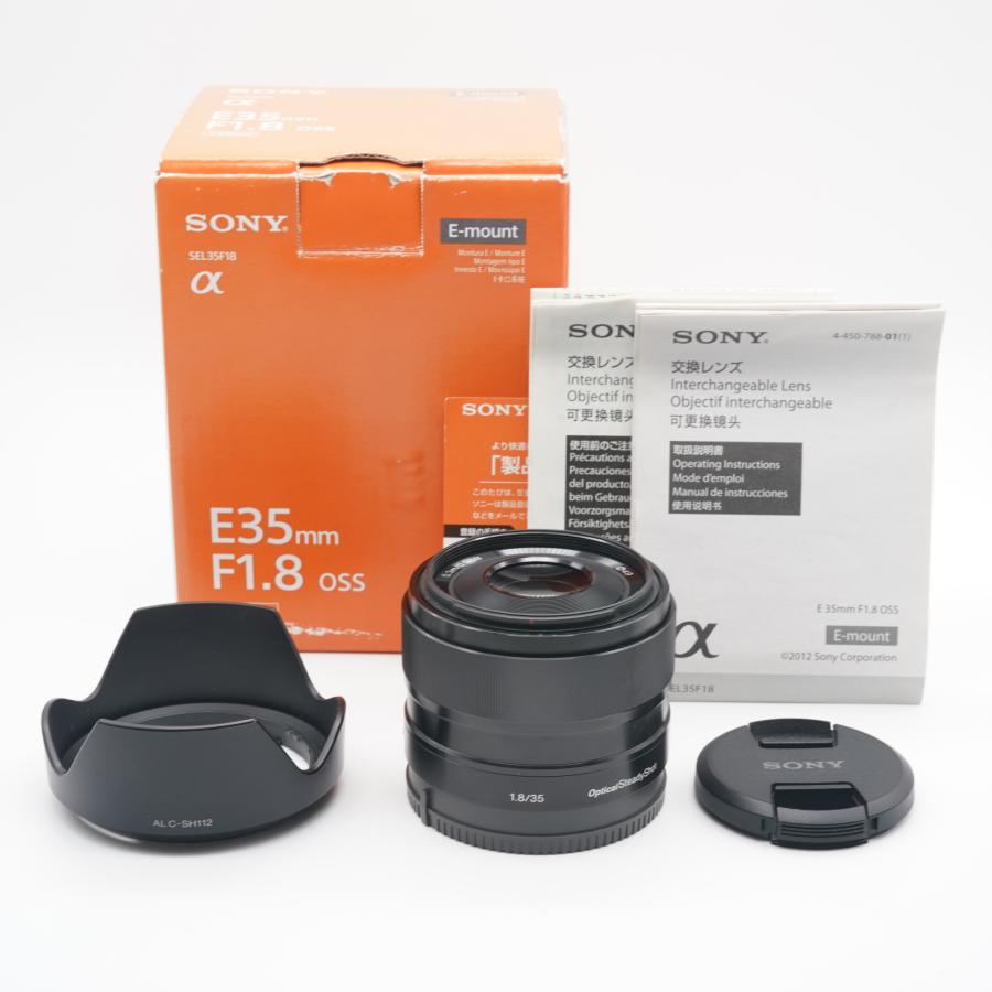 新品級 ソニー SONY 35mm F1.8 OSS ソニー Eマウント SEL35F18 : 202411184 : オリーブカメラ - 通販 - Yahoo!ショッピング