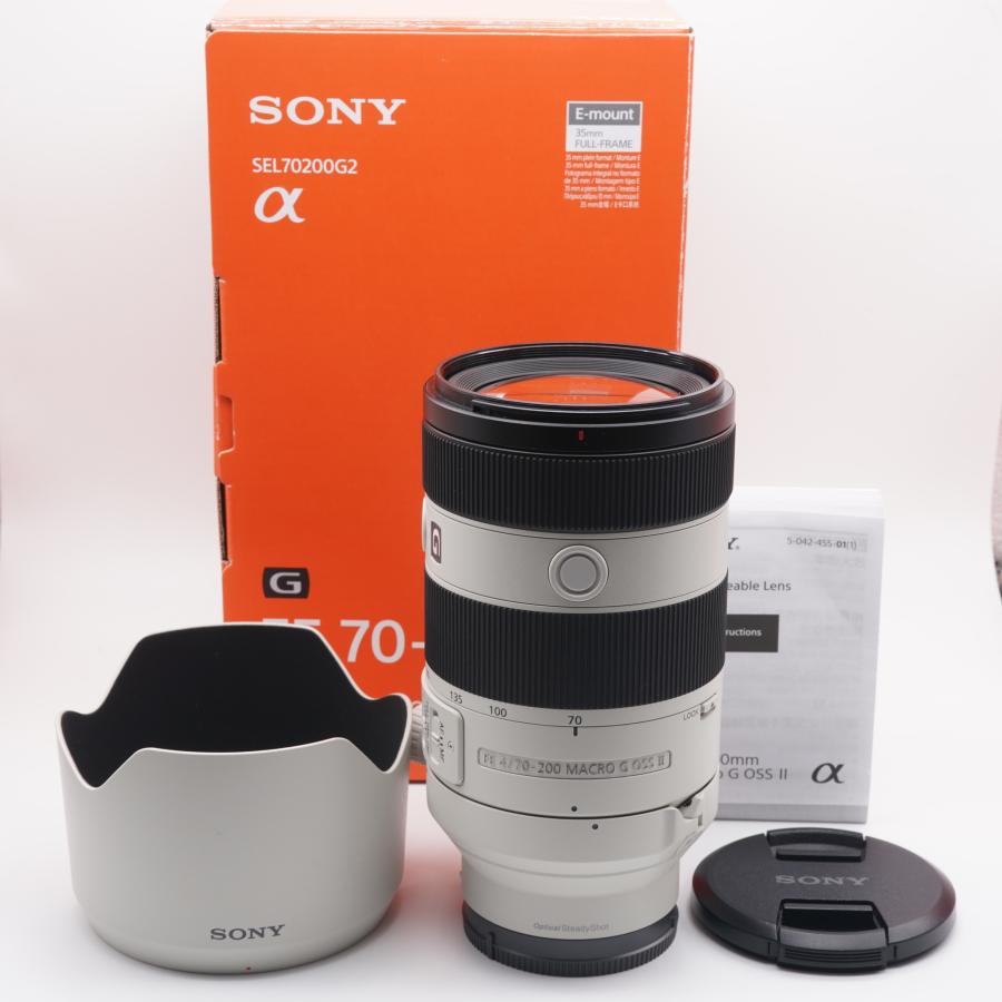 SONY ほぼ新品 ソニー FE 70-20mm F4 Macro G OSSII Eマウント SEL70200G2 元箱・取説・フード付き！ : オリーブカメラ - 通販 - Yahoo ...