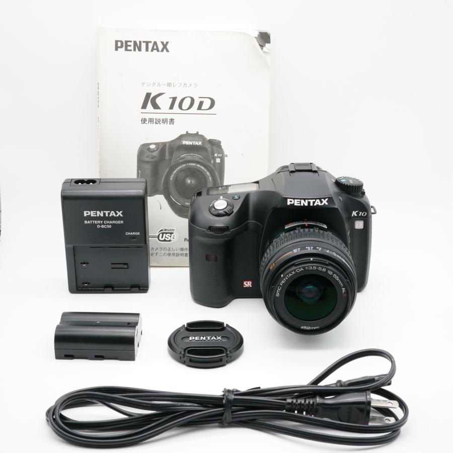 ペンタックス 新品級 PENTAX K10D レンズキット シャッター回数2624回！あると嬉しい取説付！ : オリーブカメラ - 通販 - Yahoo!ショッピング