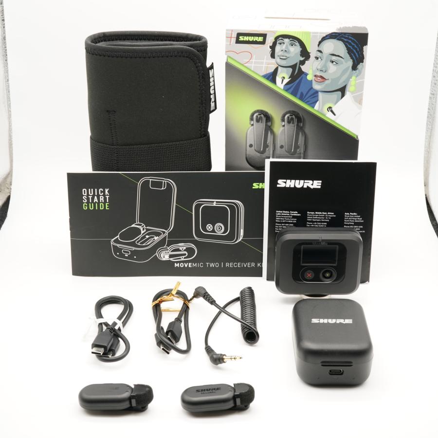 SmallRig 超極上 Shure シュア MoveMic Two Kit 受信機キット MV-TWO-KIT-J-Z6 あると嬉しい元箱 ...