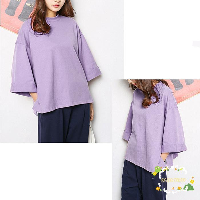 tシャツ カットソー レディース 5分袖 7分袖 春 夏 クルーネック 無地 Tシャツ トップス ^t711^ :yuuki-240219-613:OLNA SHOP - 通販 - Yahoo ...