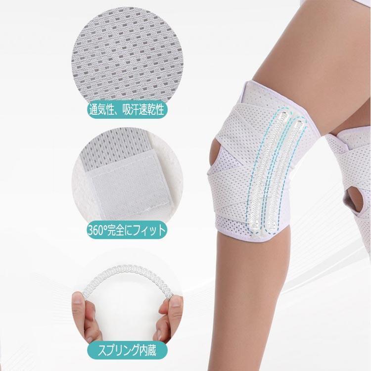 2枚入り 膝サポーター スポーツ ひざ サポーター 膝用 膝 膝固定 変形性膝関節症 登山 作業用 薄手 通気性 半月板損傷 関節靭帯保護 : OLNA SHOP - 通販 - Yahoo ...