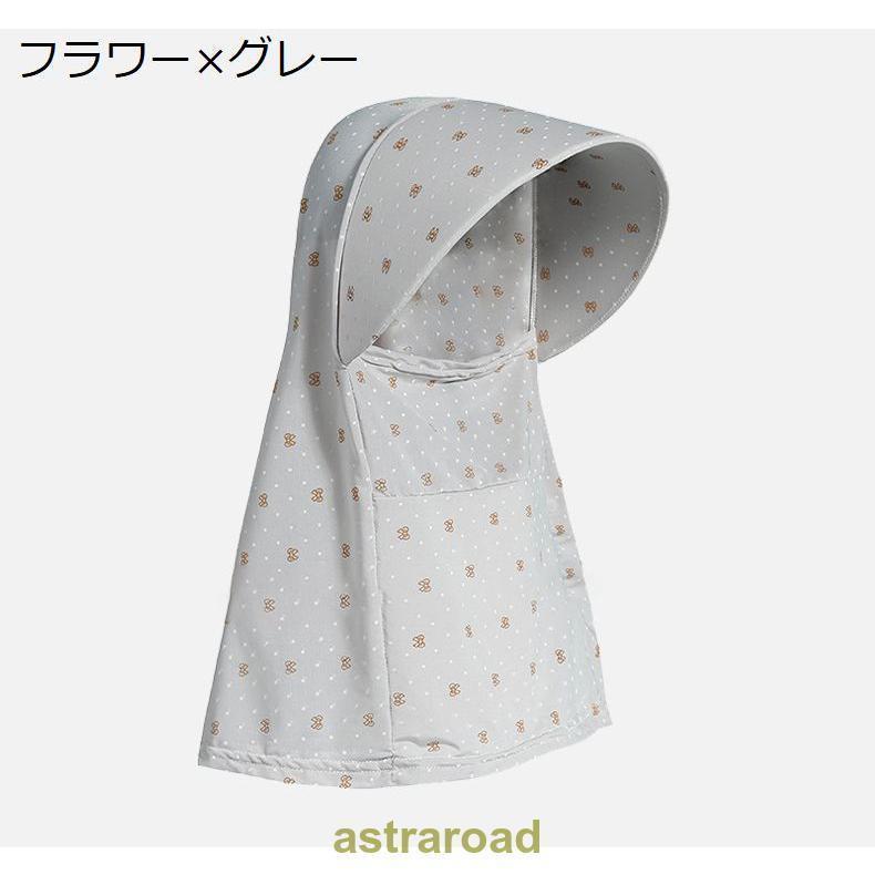 帽子 フェイスガード ネックガード UVカット 紫外線対策 日焼け防止 日よけ マスク カバー レディース アウトドア 農作業 ガーデニング UPF5 夏 : OLNA SHOP - 通販 ...