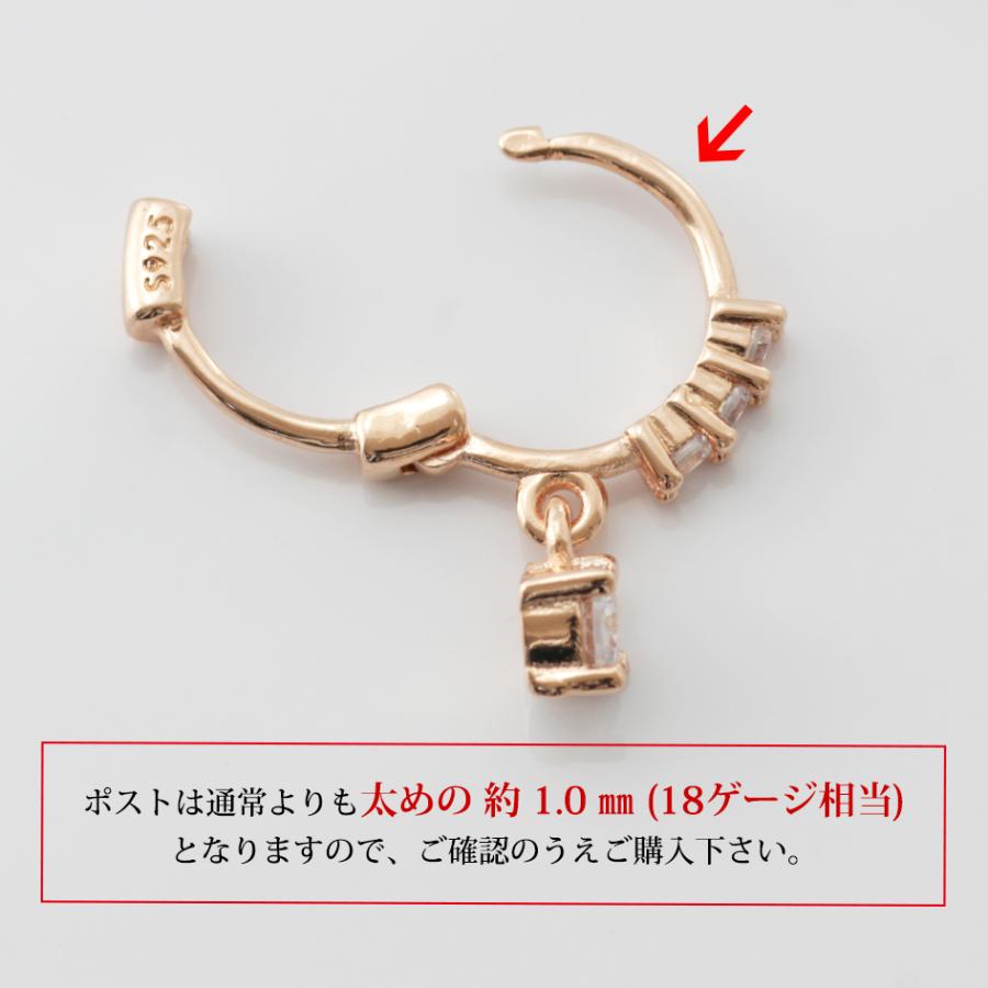 フープピアス レディース ピアス 揺れる czダイヤ 18金 K18GP ピンクゴールド シルバー おしゃれ シンプル : オルトネットショップ - 通販 - Yahoo!ショッピング