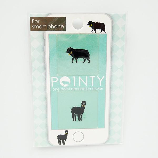 POINTY STICKER スマホ ポインティ ステッカー 蒔絵シール シール デコレーションシール ワンポイントシール スマホカバー ...