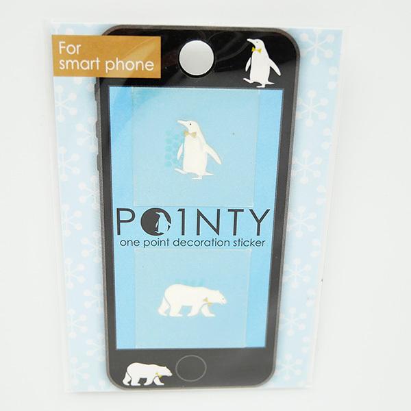 POINTY STICKER スマホ ポインティ ステッカー 蒔絵シール シール デコレーションシール ワンポイントシール スマホカバー ...