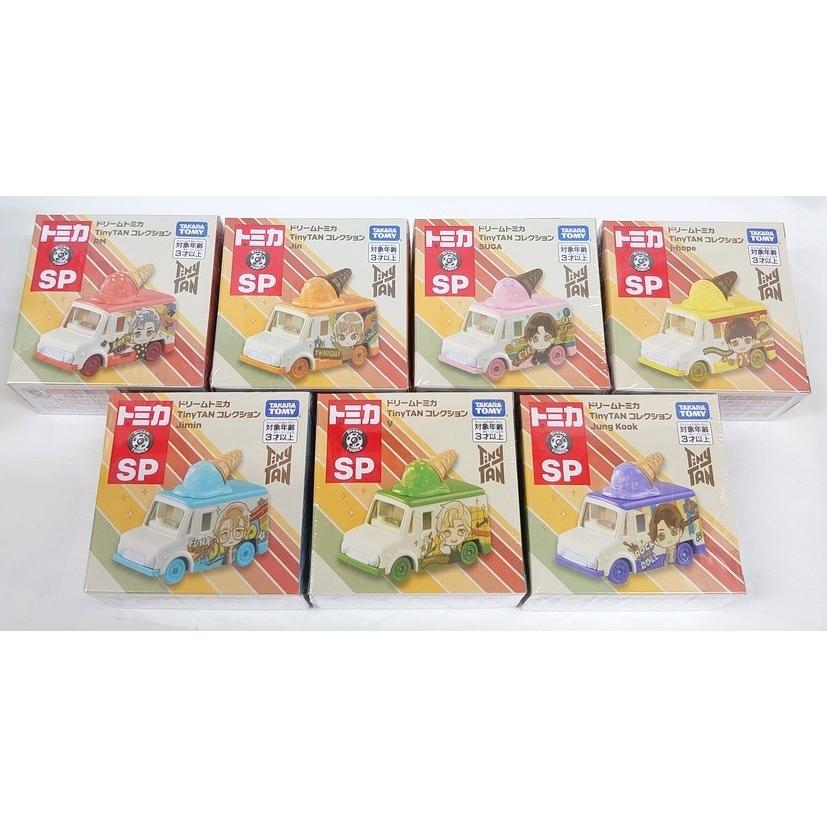 ドリームトミカ SP TinyTAN コレクション 全7種セット （ RM・Jin・SUGA・j-hope・Jimin・V・Jung Kook） タカラトミー : お宝・レア物専門 ...