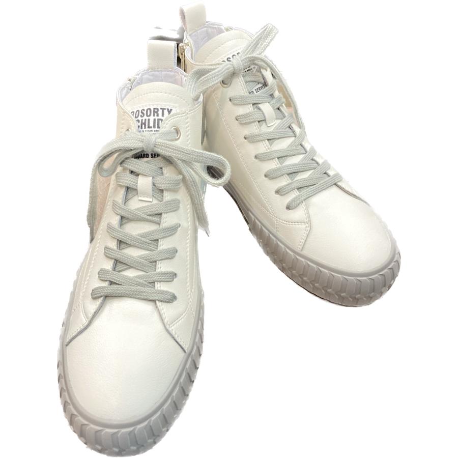 FIZZ REEN フィズリーン レザースニーカー ハイカット レディース 本革 日本製 3005 グレー （アイボリー系） : fr3005gy : シューズオモダカ - 通販 ...