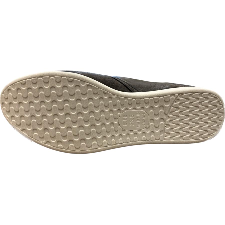 FIZZ REEN フィズリーン レザースニーカー コンフォート ゴムレース 脱ぎ履き楽々 歩きやすい 幅広 低反発クッション 本革 日本製 7502 bl :fz7502bl:シューズオモ ...