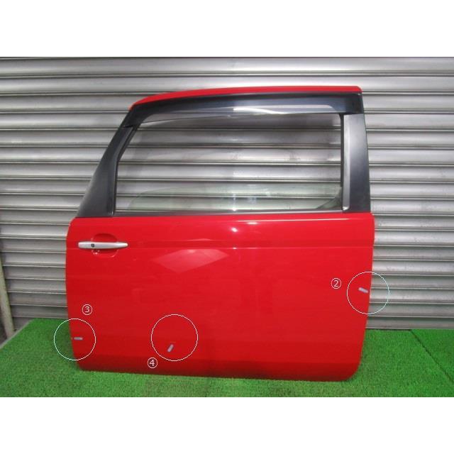 ポルテ DBA-NCP141 左フロントドア 67004-52490 3P0 スーパーレッドV /41345 :240529000213200 ...