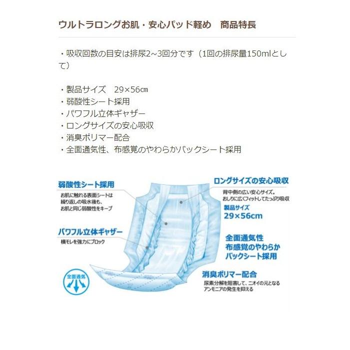 尿とりパッド ネピアテンダー ウルトラロング お肌・安心パッド 軽め 48240 30枚入×12袋 王子ネピア :48240-12:おむつ介護 ...