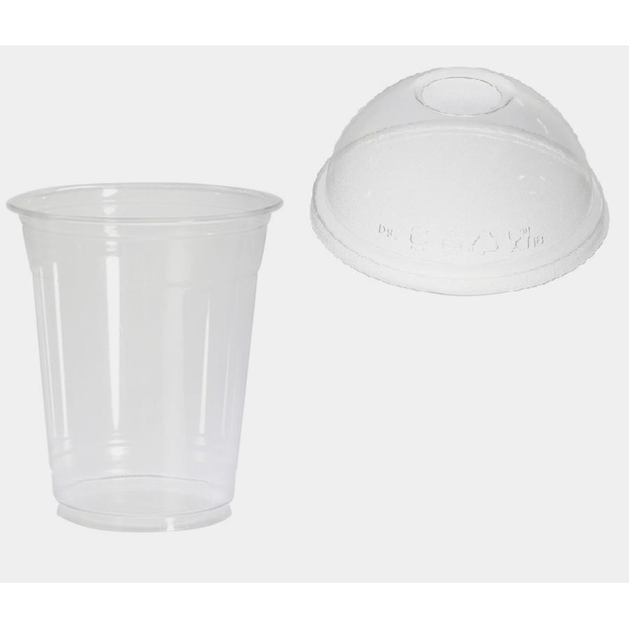 ドーム型 リッド(蓋) プラスチックカップ セット 420ml 20組 : one-one01 - 通販 - Yahoo!ショッピング