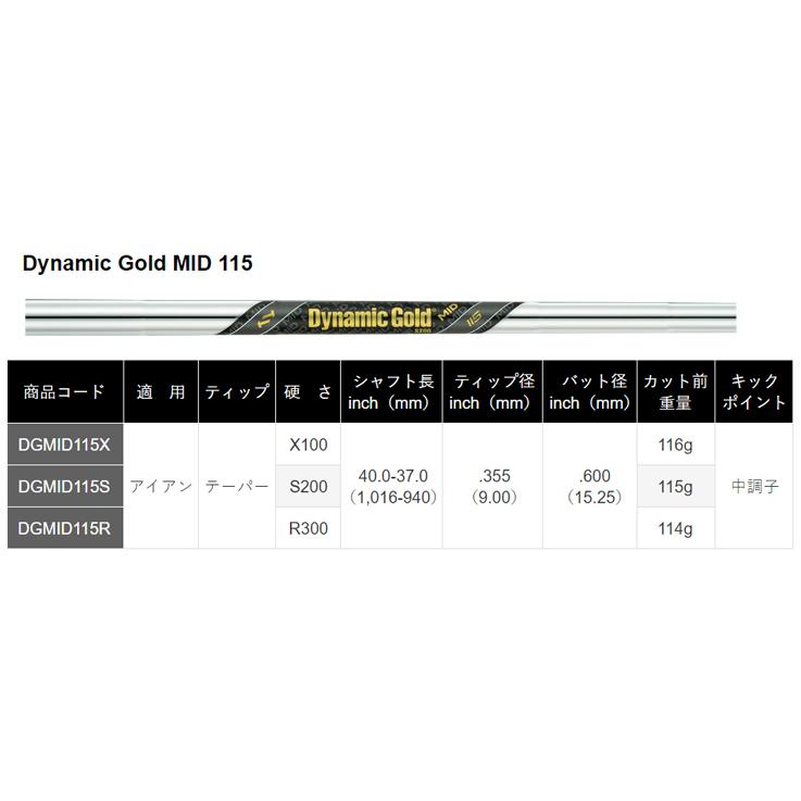 プロトコンセプト C05TP #5-PW(6本セット) + DynamicGold MID115 : one2one - 通販 - Yahoo ...