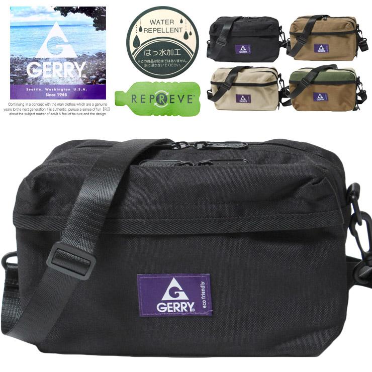 GERRY 【メール便で送料無料】 GERRY(ジェリー) ショルダーバッグ メンズ 多機能 撥水加工 アウトドア レジャーバッグ レディース ...