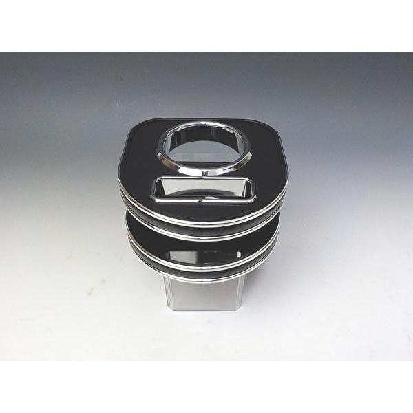 One Creation MK53Sスペーシア（17/12〜）純正ホルダー用 カップホルダー 運転席側 ブラック BKxシルバー : one creation - 通販 - Yahoo!ショッピング