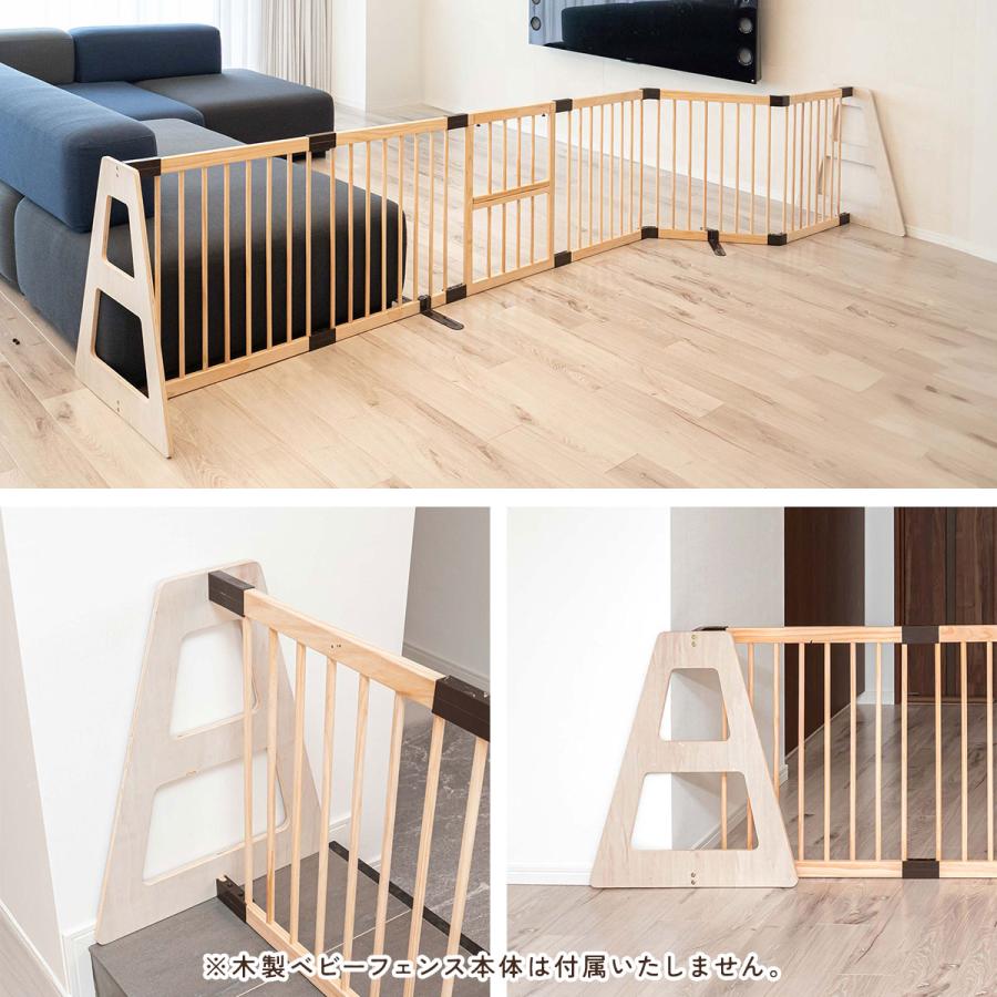 1年保証 RiZKiZ 木製ベビーフェンス用 木製ベビーサークル用 スタンドパネル エンドパネル 2枚組 幅60cm×高さ70cm ハイタイプ 追加パーツ 送料無料 : ys-a07113 ...