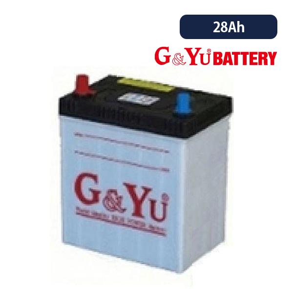 G＆Yuバッテリー G&Yuバッテリー 国産車用強力スターティングバッテリー ecobaシリーズ 44B19R L 28Ah 5時間率容量 ...