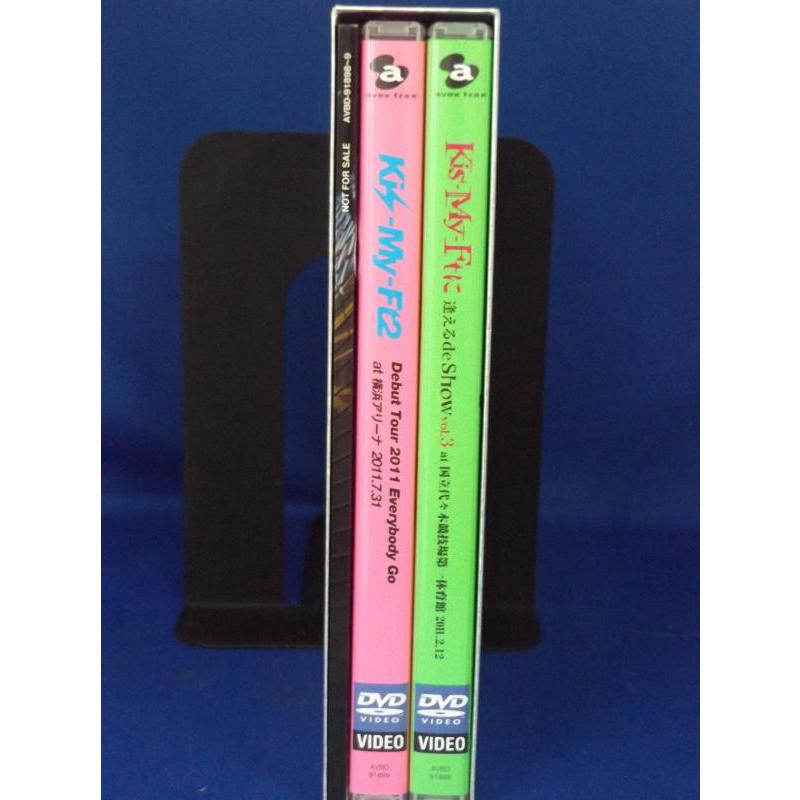 【中古品DVD】キスマイ Kis-My-Ftに 逢えるde Show vol.3 Kis-My-Ft2 Debut Tour 2011 2枚組※初回限定盤 : 9600461 ...