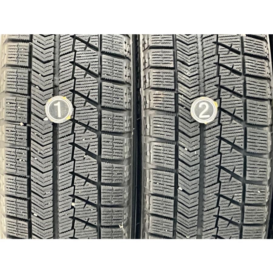 BRIDGESTONE 中古タイヤ 4本セット 165/65R14 79Q ブリヂストン BLIZZAK VRX 冬 スタッドレス 165/65/14 パッソ/アトレー ワゴン b10845 ...