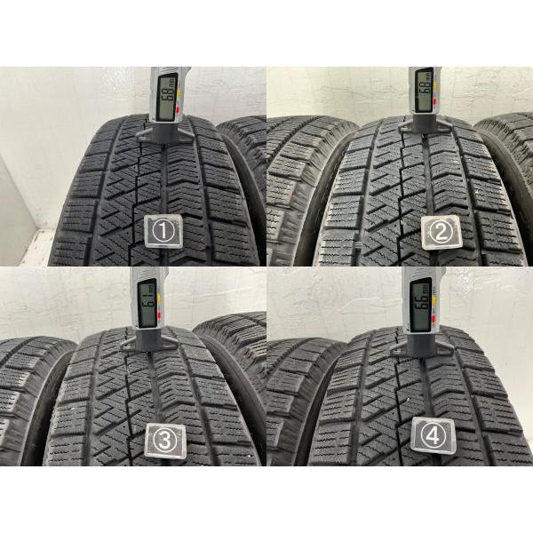 BRIDGESTONE 中古タイヤ 4本セット 185/65R15 88Q ブリヂストン BLIZZAK VRX2 冬 スタッドレス 185/65/15 フリード/シエンタ b13166 ...