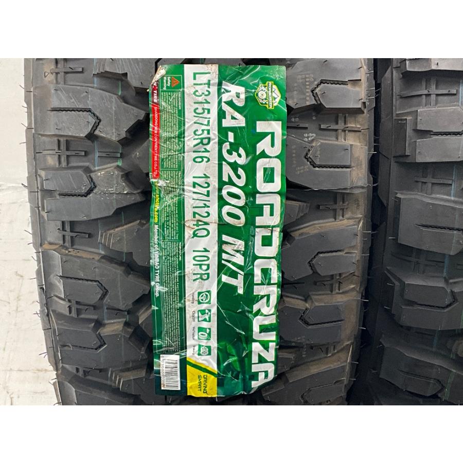 未使用 2本セット LT315/75R16 127/124 Q ロードクルーザ RA-3200 M/T 夏 サマー LT315/75/16 ...