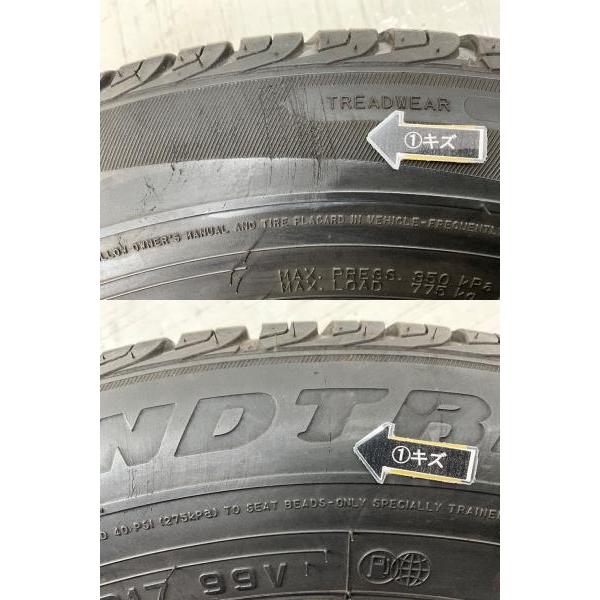 DUNLOP 中古タイヤ 2本セット 225/60R17 99V ダンロップ GRANDTREK PT3 夏 サマー 225/60/17 アルファード/ヴェルファイア b7711 : 中古 ...