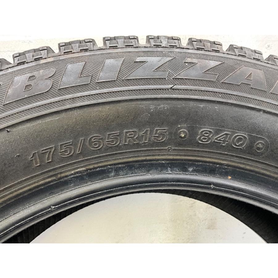 BRIDGESTONE 中古タイヤ 2本セット 175/65R15 84V ブリヂストン BLIZZAK VRX 冬 スタッドレス 175/65/15 アクア b5239 : 中古タイヤ ...