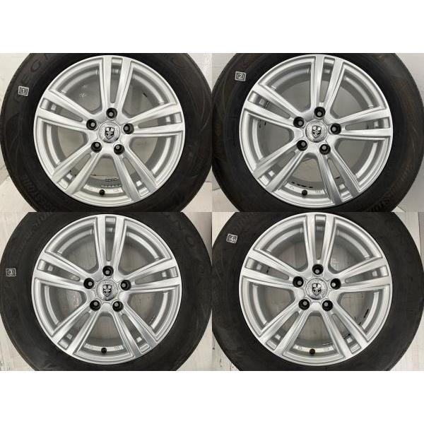BRIDGESTONE（ブリヂストン） 中古タイヤホイールセット 205/65R16 95H 16インチ 16×6.5J +40 5穴 ...