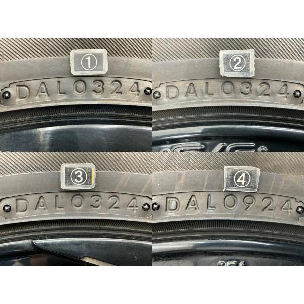 BRIDGESTONE 中古タイヤホイールセット 215/50R17 91V 17インチ 17×6.5J +53 5穴 PCD114.3 ...