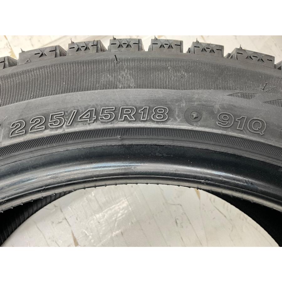BRIDGESTONE 新品タイヤ 4本セット 225/45R18 91Q ブリヂストン BLIZZAK VRX2 冬 スタッドレス 225/45/18 RX-8/WRX S4 b11375 ...