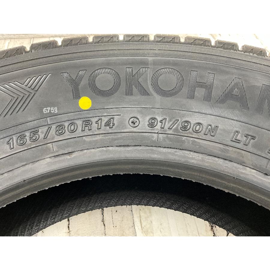 ヨコハマタイヤ 新品タイヤ 処分特価 2本セット 165/80R14 91/90N LT ヨコハマ ICEGUARD IG91 冬 スタッドレス 165/80/14 商用車/バン b9106 ...