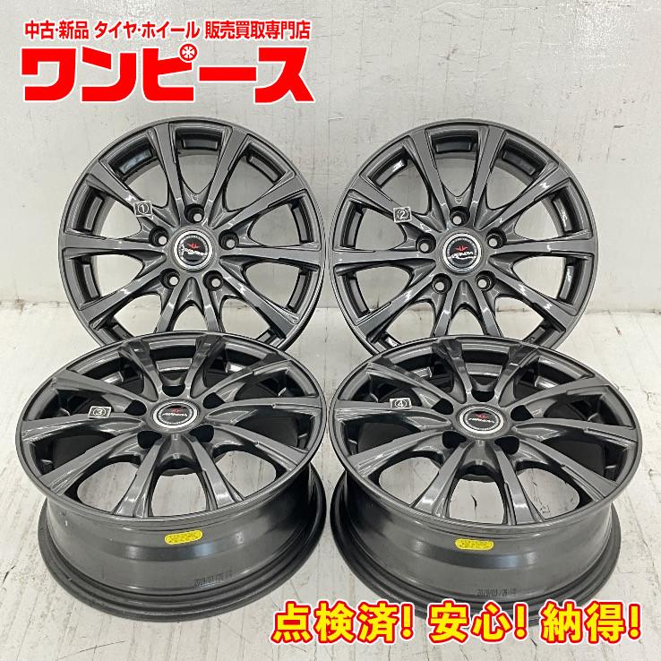 DUNLOP 中古アルミホイール 4本セット 15×6J +43 5穴 PCD114.3 15インチ AIRNOVA c2149 : 中古タイヤワンピース - 通販 - Yahoo!ショッピング