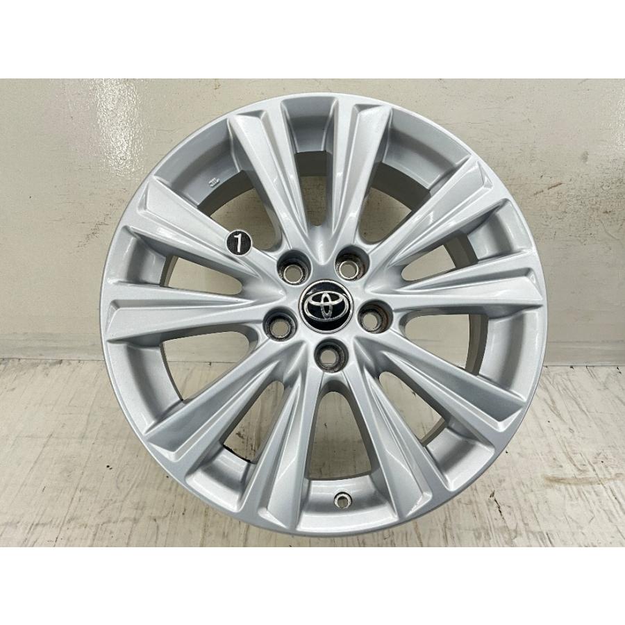 トヨタ（TOYOTA） 中古アルミホイール 4本セット 18×7.5J +45 5穴 PCD114.3 18インチ トヨタ純正 c2785 ...