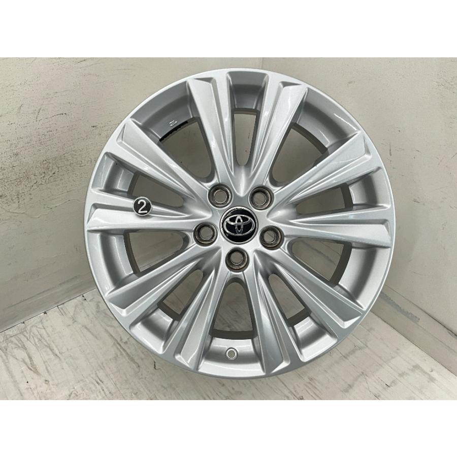 トヨタ（TOYOTA） 中古アルミホイール 4本セット 18×7.5J +45 5穴 PCD114.3 18インチ トヨタ純正 c2785 ...