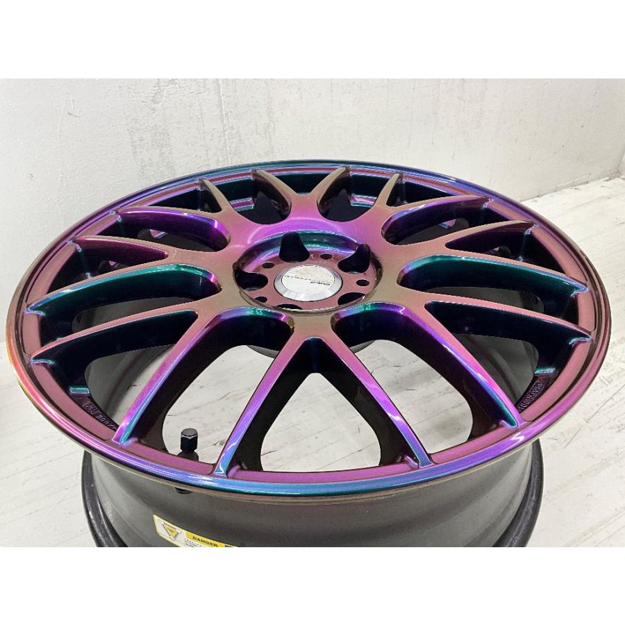中古アルミホイール 4本セット 18×7.5J +47 5穴 PCD108 18インチ WORK EMT-M8R c2234 : 中古タイヤ ...