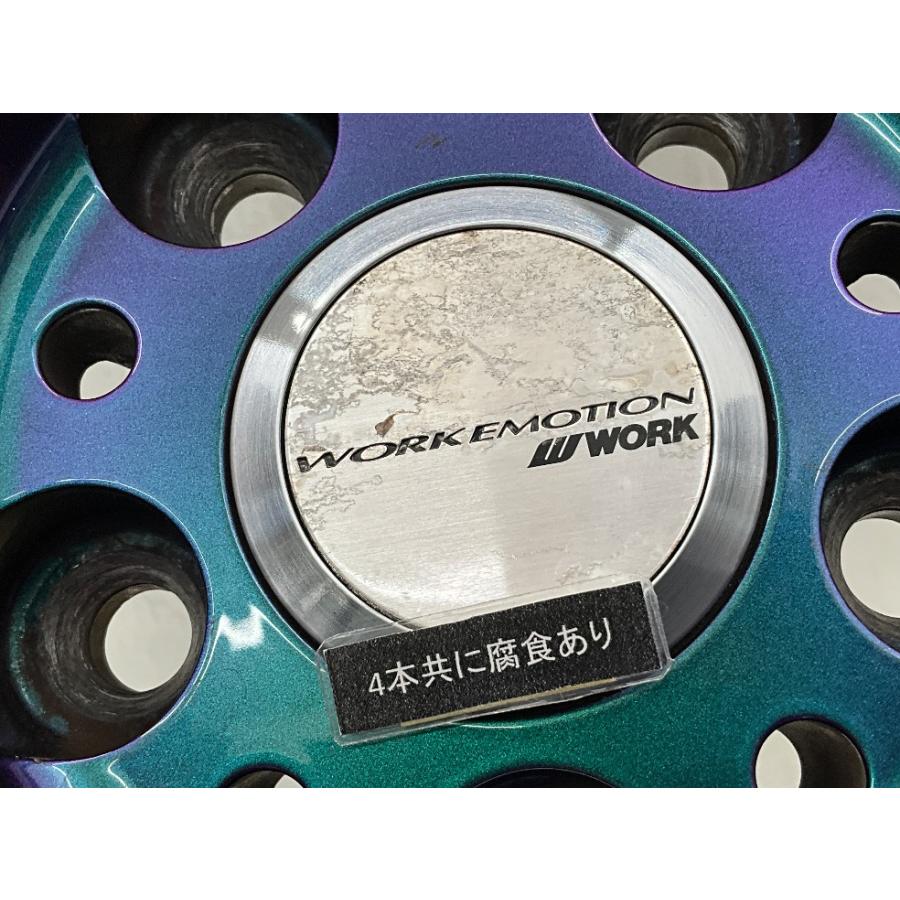 中古アルミホイール 4本セット 18×7.5J +47 5穴 PCD108 18インチ WORK EMT-M8R c2234 : 中古タイヤ ...
